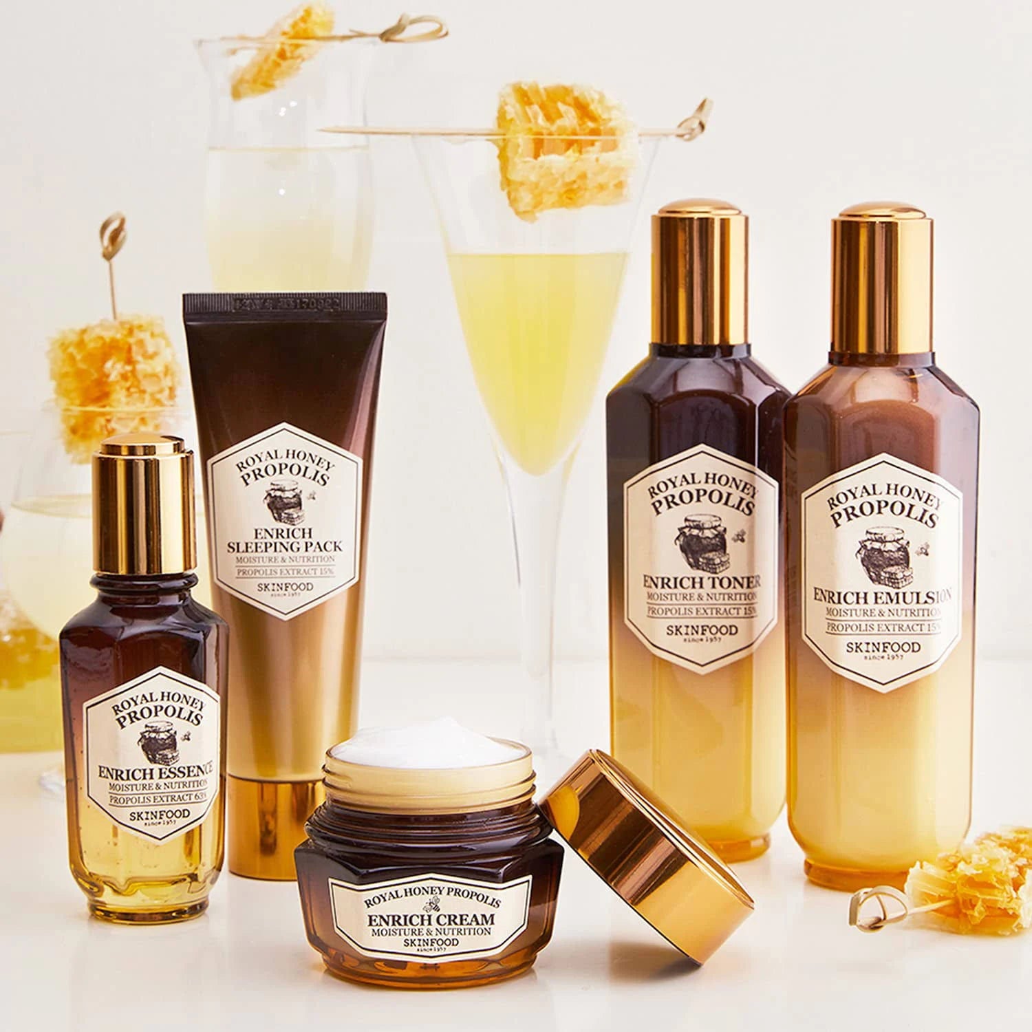 SKINFOOD Royal Honey Propolis Enrich Emulsion – JaydenReese K-Beauty